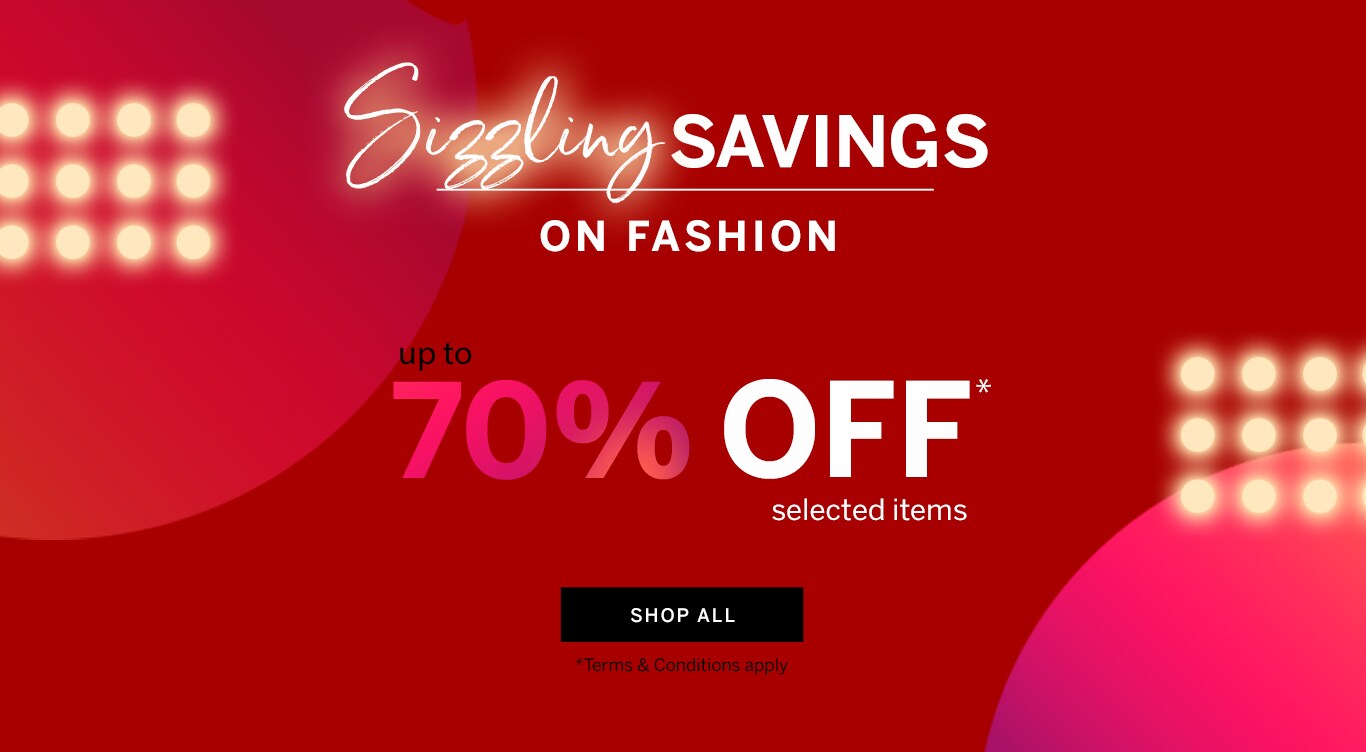 TVSN Sizzling Savings on Fashion