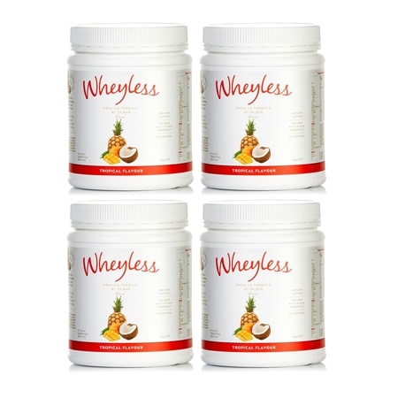 TVSN - Wheyless Premium Formula by Dr Bob Tropical 4 Pack