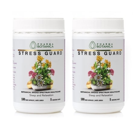 Pharma Botanica Stress Guard Capsules 2 Pack (2 x 180 caps) - TVSN