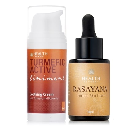 TVSN - Turmeric Active Rasayana Elixir & Soothing Liniment Duo