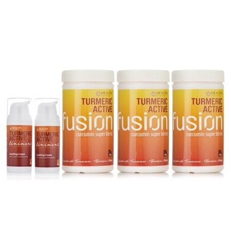 TVSN - Turmeric Active Fusion Value 3-Pack & Soothing Liniment Duo