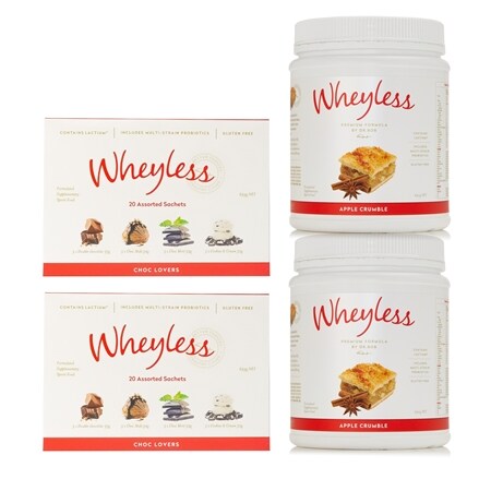 TVSN - Wheyless Premium Formula 640g Seasonal Duo and Choc Lover Kit