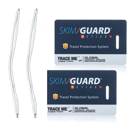TVSN - SkimGuard TRACE ME Luggage Tracker 2-Pack