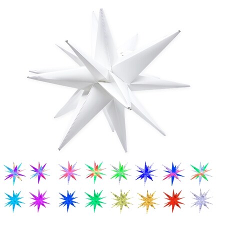 TVSN - Flipo 38cm LED Indoor/Outdoor Decorative Twinkler Star