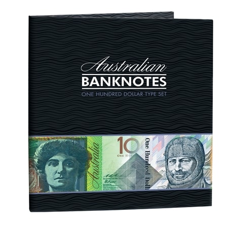 Australia $100 Banknote Uncirculated 3-Note Type Set - TVSN