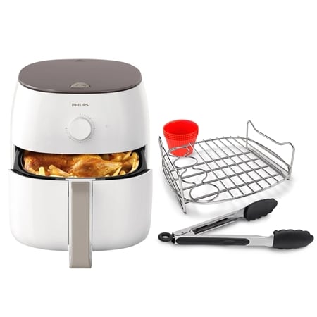 TVSN - Philips XXL Analogue Airfryer + Breakfast Master Kit