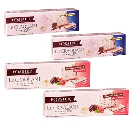 TVSN - Maison Fossier Le Craquant Pink Biscuits 680g