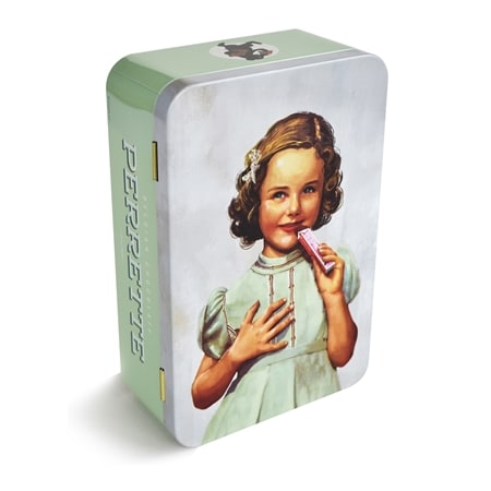 TVSN - Perrette Pergirlin Tin with 4 x 150g Assorted Chocolate Bars