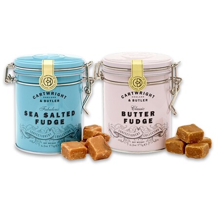 TVSN - Cartwright & Butler Set of 2 Fudge Tins 175g