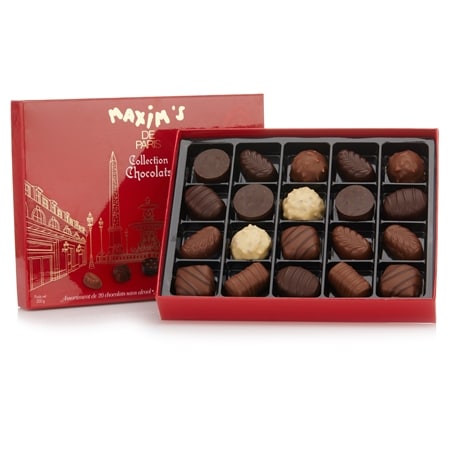 Maxim's de Paris Chocolate Assortment Paris Gift Box 200g - TVSN