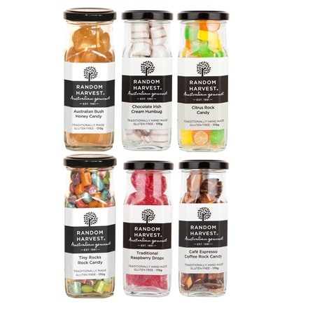 Random Harvest Handmade Australian Rock Candy 6 Pack - TVSN