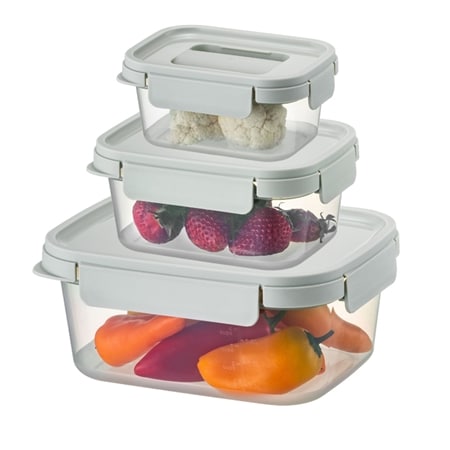 LocknLock Nestopia 3pc Rectangular Set - TVSN