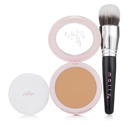 TVSN - Mally Soft as Silk Powder Foundation & Brush