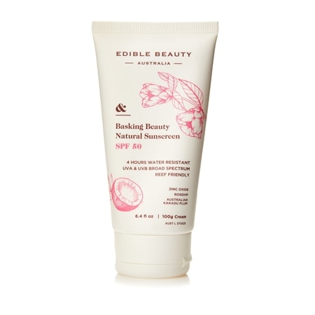 TVSN - Edible Beauty Skincare Basking Beauty Natural Sunscreen SPF50 100g