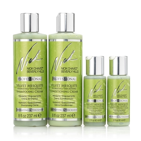 TVSN - Nick Chavez Velvet Mesquite Shampoo & Conditioner 4-Pc Collection