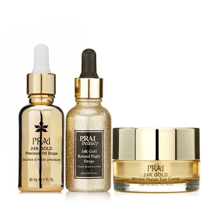 TVSN - Prai 24K Gold Precious Oil Drops Duo and Eye Cream Collection