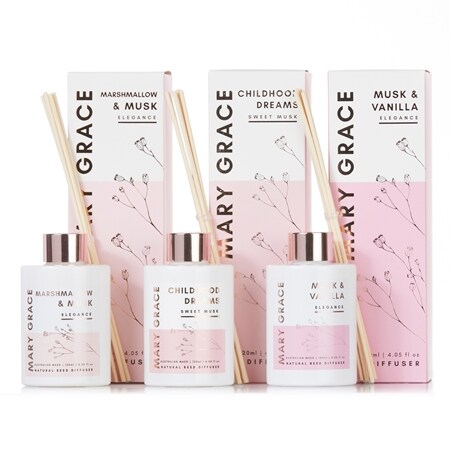Mary Grace Musk Lovers Diffuser Trio - TVSN