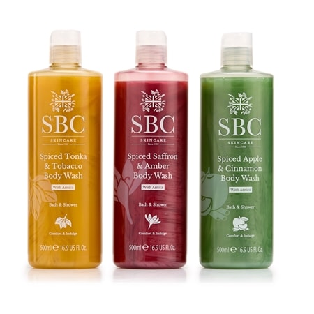 SBC Limited Edition Arnica Spiced Body Wash Trio 500ml - TVSN