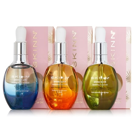 Skinn Divine Elixir Luminous Facial Oil Travel Size 15ml Trio - TVSN