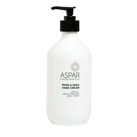 ASPAR Spa Rituals Rose & Shea Hand Cream 500ml - TVSN