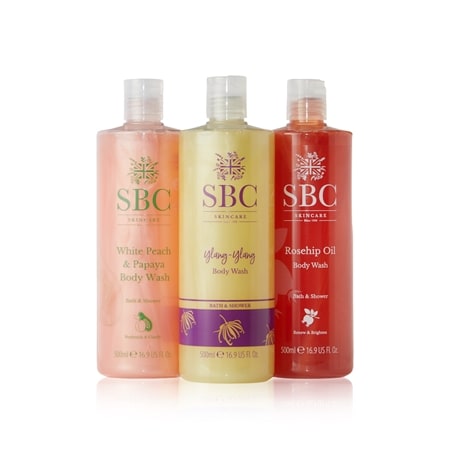 SBC 3 Piece 10 Year Anniversary Body Wash Collection 500ml - TVSN