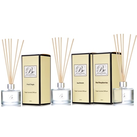 TVSN - Be Enlightened 3 Pack of 200ml Diffusers