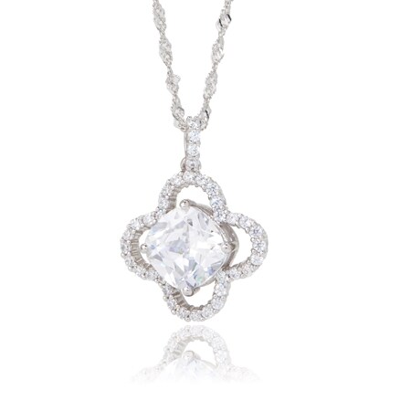 TVSN - Charles Winston Diamonesque 4.5ct Simulated Diamond Pendant 50cm