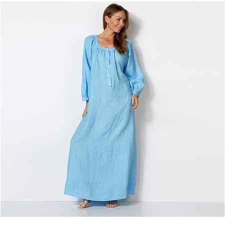 TVSN - Ridley Kayleigh 100% Linen Dress