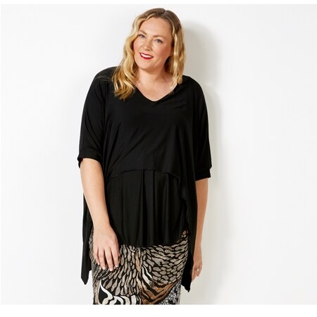 TVSN - RTM Beth Bamboo Double Layered Top