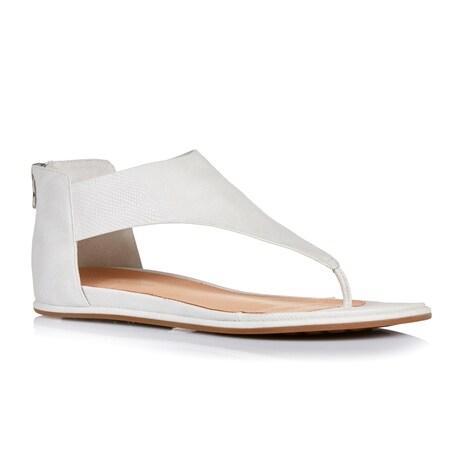 TVSN - Django & Juliette Bulut Flat Leather Thong Sandal