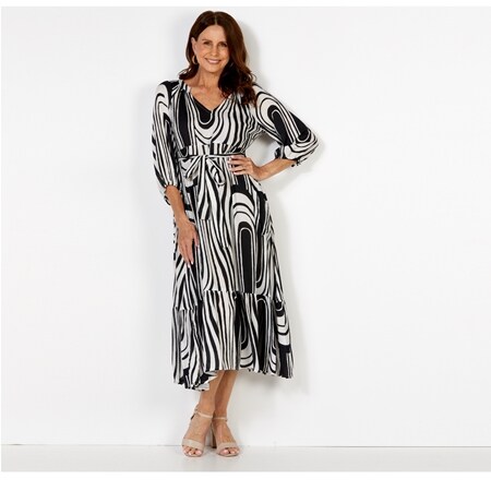 TVSN - Rubyyaya Studio 54 Midi Dress