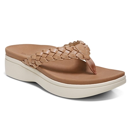 Vionic Kenji Plaited Platform Slide - TVSN