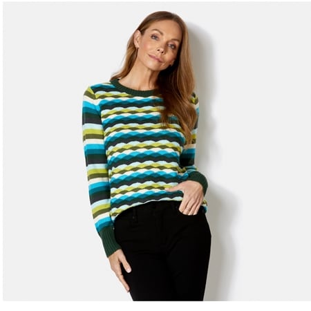 TVSN - LD & Co Scalloped Jumper