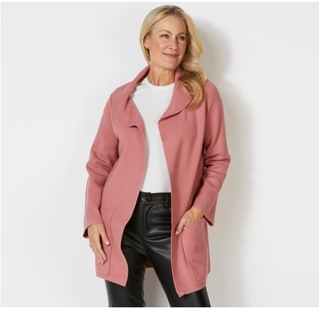 TVSN - Picadilly Draped Collar Jacket