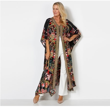 TVSN - Silk Islands Colette 100% Long Opera Jacket