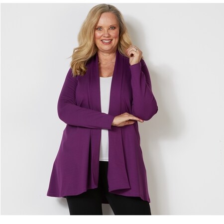 RTM Anne Long Sleeve Ponte Jacket - TVSN