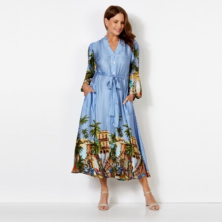 TVSN - Rubyyaya Cuban Maxi Dress