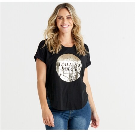 TVSN - Betty Basics Avril Print Tee