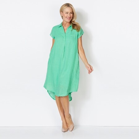 Holiday 100% Linen Ahoy Tunic - TVSN