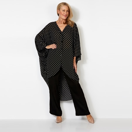 TVSN - Brave + True Polka Dot Claudia Overshirt