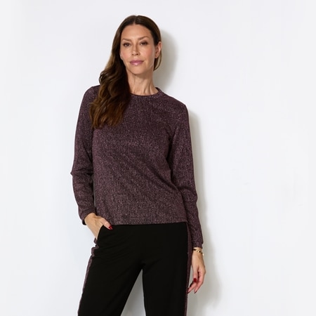 Cordelia St Shimmer Jersey Top - TVSN