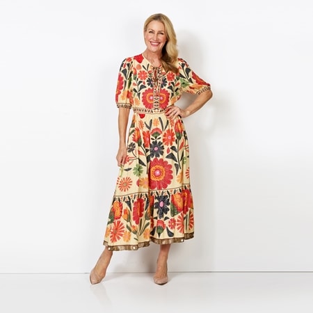 Cordelia St Prairie Flower Dress - TVSN