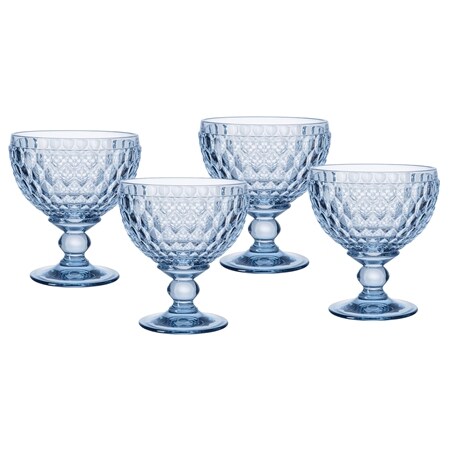 TVSN - Villeroy & Boch Boston Coloured Champagne Coupe Set of 4