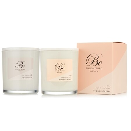 TVSN - Be Enlightened Perfect Pair 2 Wick 420g Candle Duo